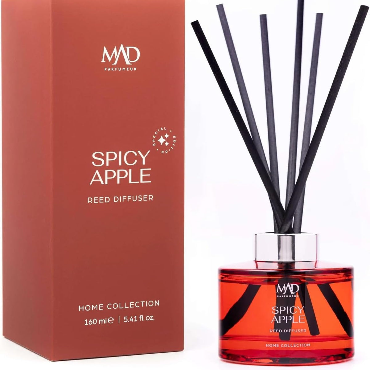 Mad Spicy Apple Reed Diffuser 160 ml – Mad Parfumeur