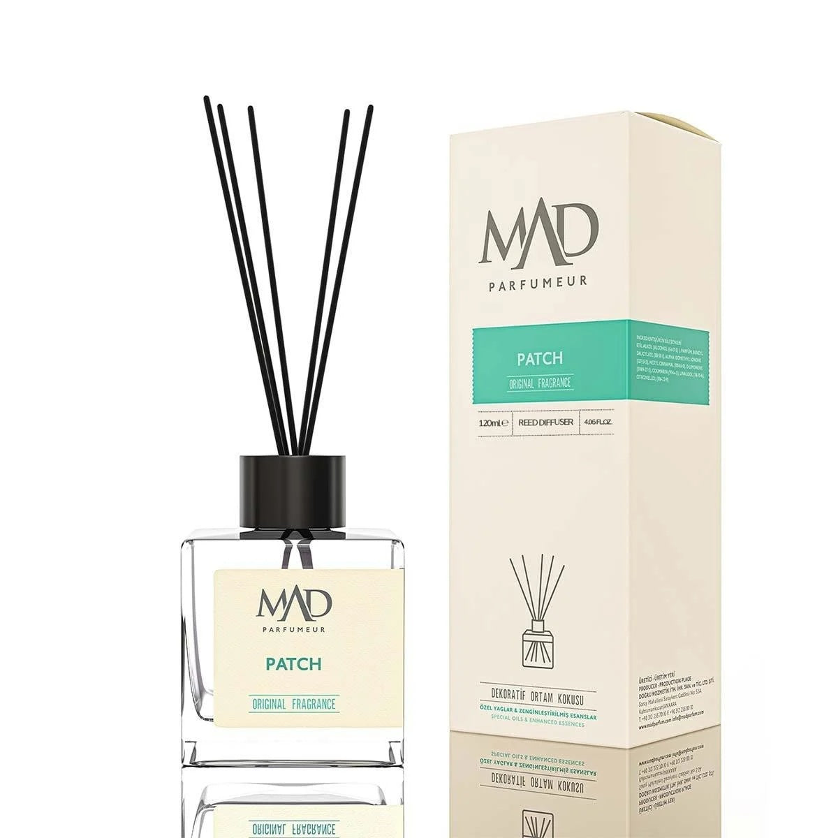 Patch 120Ml Room Diffuser – Mad Parfumeur